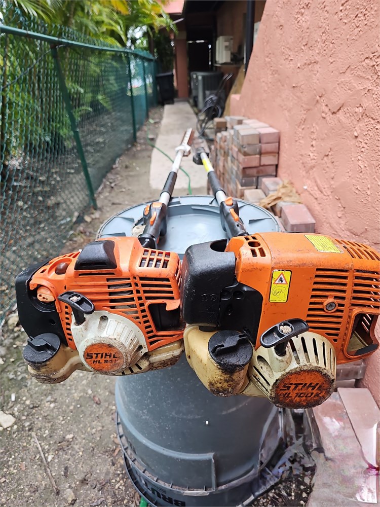 BIDERA Government Auctions - (2pcs) STIHL HL94 Hedge Trimmer & Stihl ...