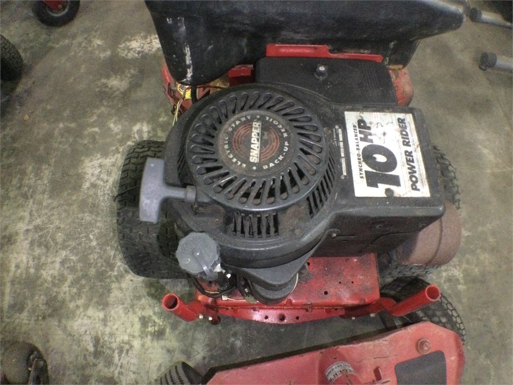 BIDERA Government Auctions - (02) Snapper Ridding Mower