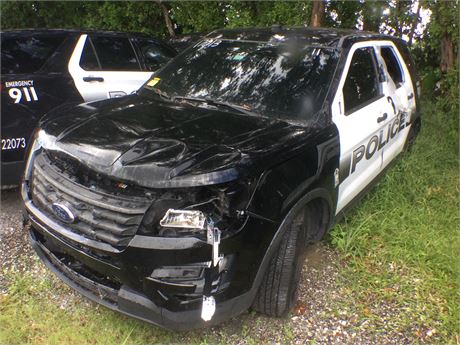 BIDERA Government Auctions - 2017 Ford Explorer Police Interceptor ...