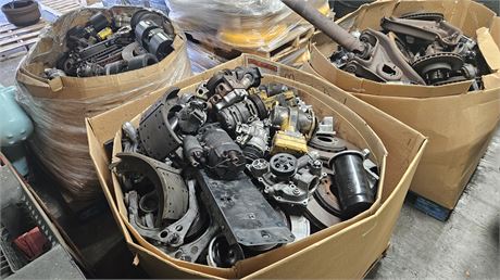 BIDERA Government Auctions - (3) Crates of Bus Parts (Scrap Metals)