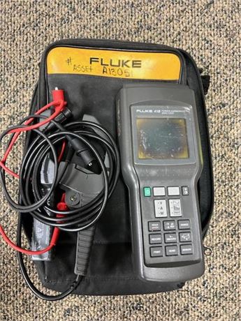 BIDERA Government Auctions - POWER HARMONICS FLUKE 41B ANALYZER