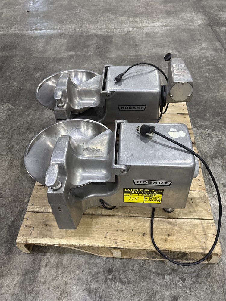 BIDERA Government Auctions - (2) Hobart Cutters