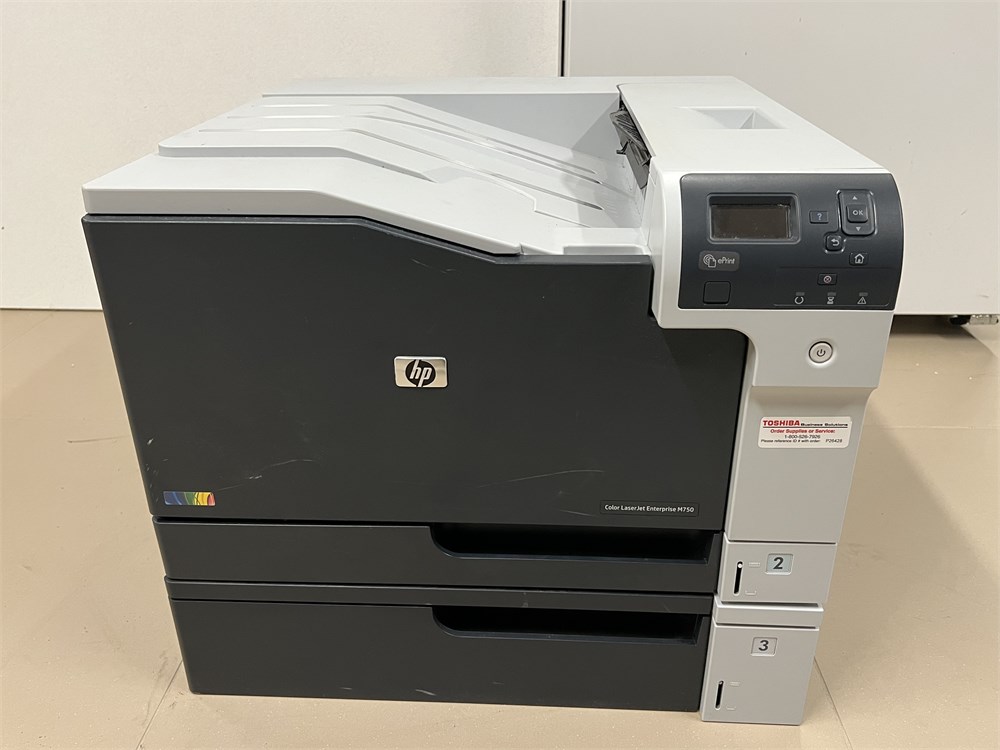 BIDERA Government Auctions - Lot of three (3) printers