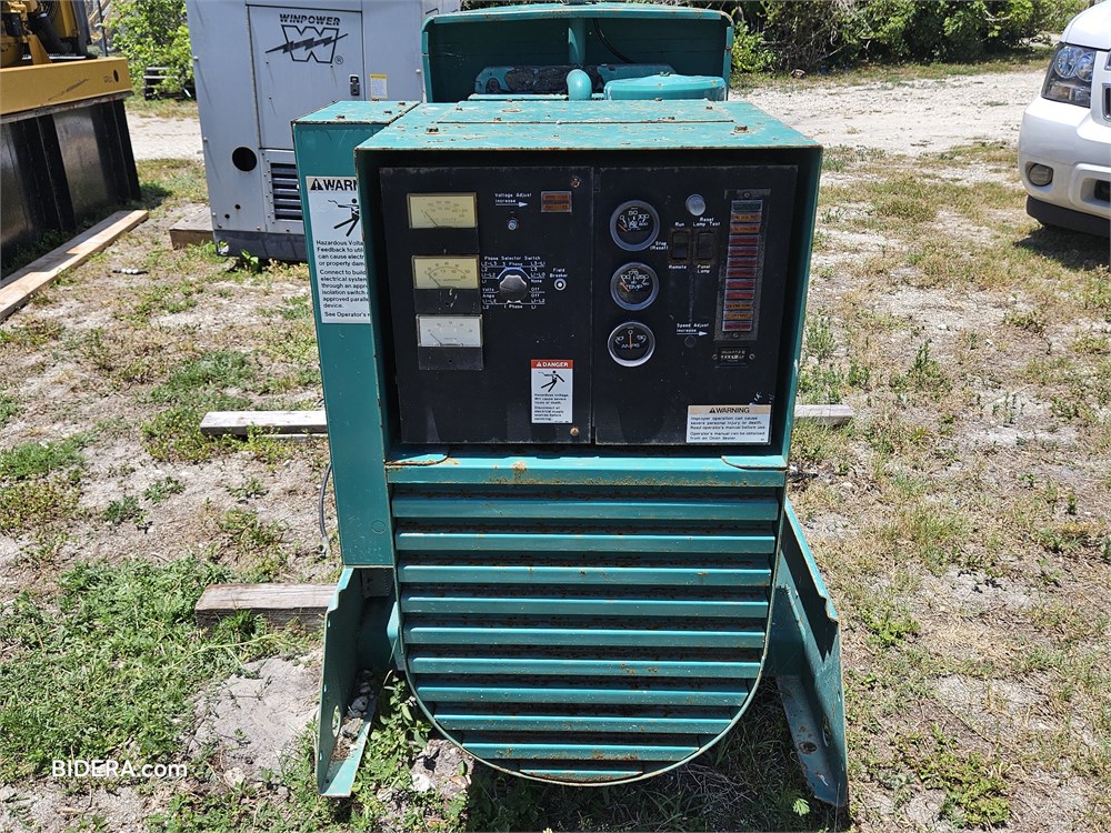 BIDERA Government Auctions - Onan 45 GenSet (Natural Gas)