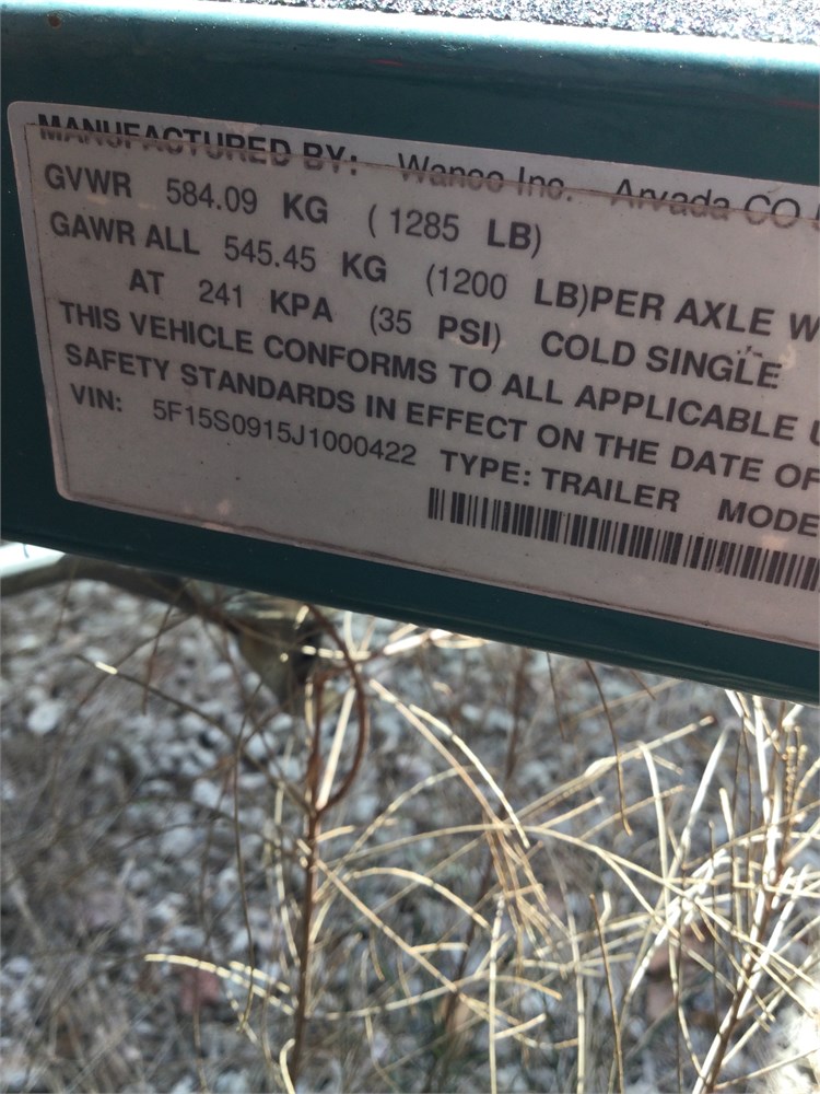 BIDERA Government Auctions - 2018 Wanco Speed Monitoring Trailer