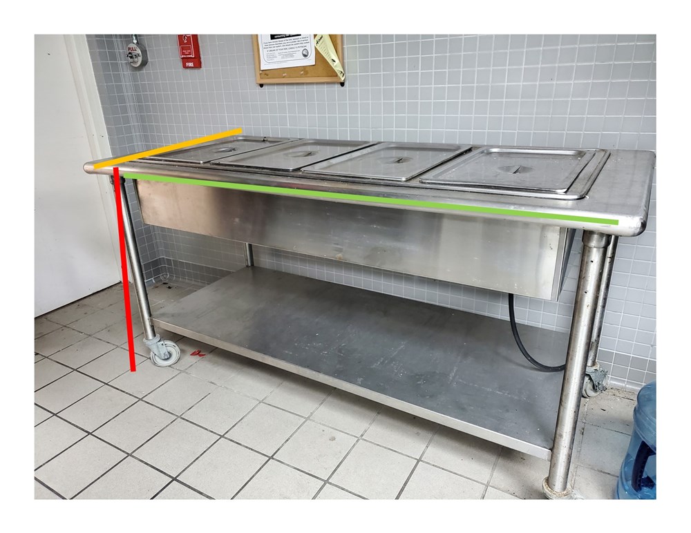 BIDERA Government Auctions - Commercial 4 Pan Steam Table