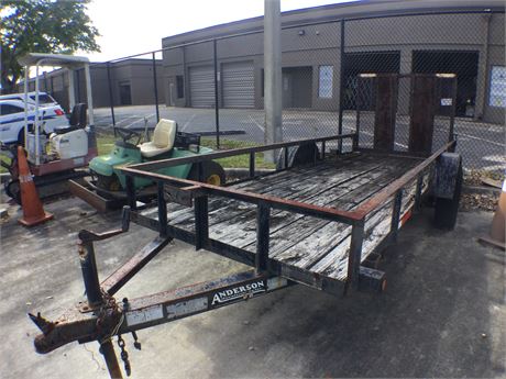 BIDERA Government Auctions - 2008 Anderson Trailer
