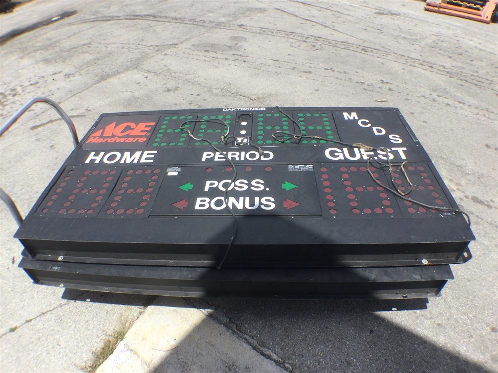 BIDERA Government Auctions - (02) 1993 Daktronic Score Boards