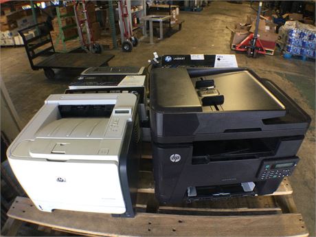 BIDERA Government Auctions - Mix lot of (04) Printers & Ink