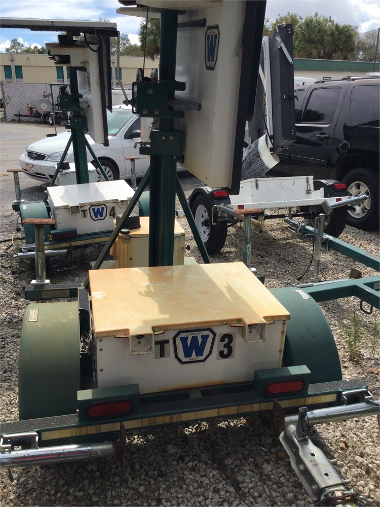 BIDERA Government Auctions - 2018 Wanco Speed Monitoring Trailer