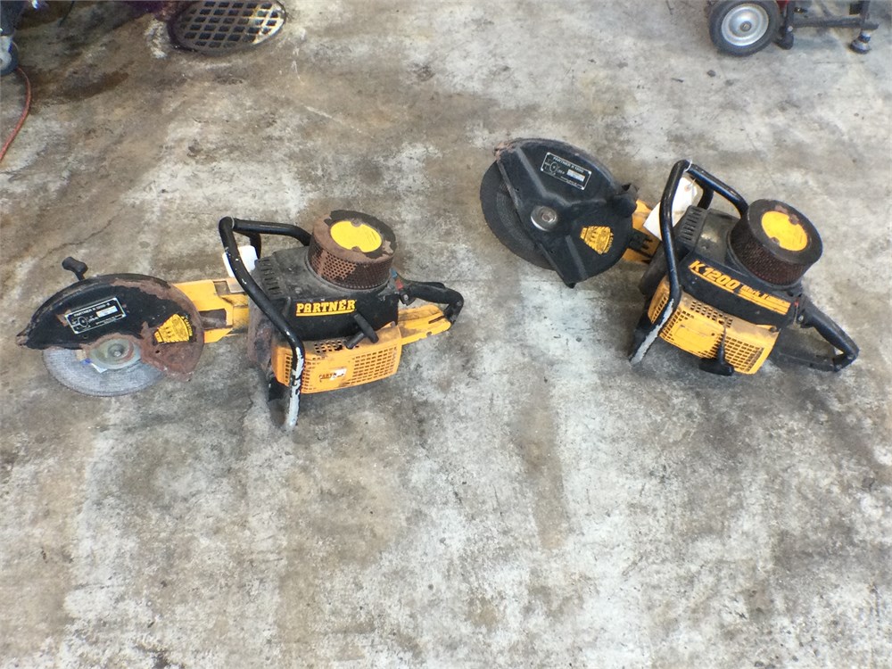 BIDERA Government Auctions - (02) Partner K1200 Mark II Cutting Saws