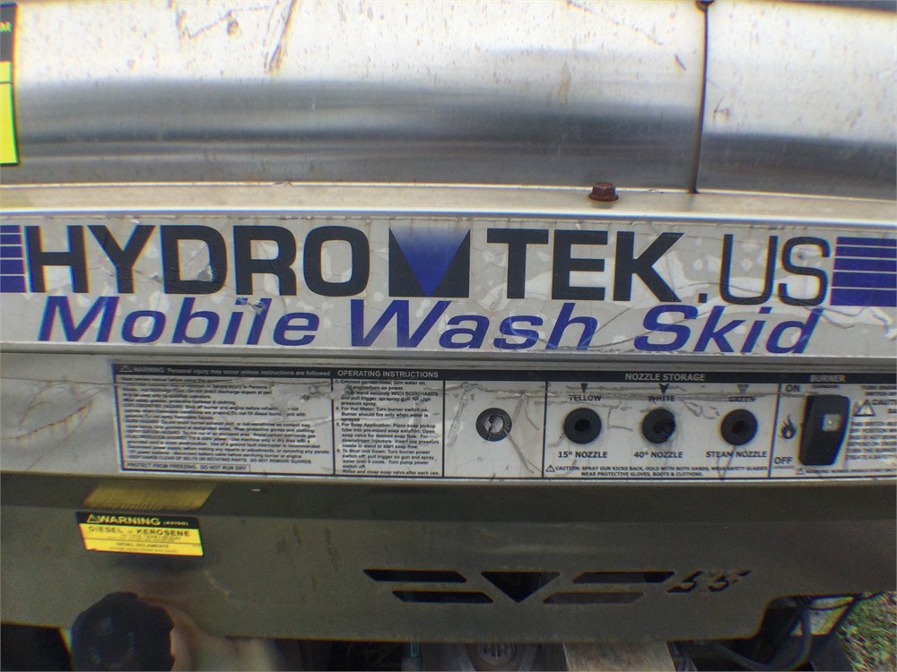 BIDERA Government Auctions - 2017 HydroTek Pressure Washer Trailer