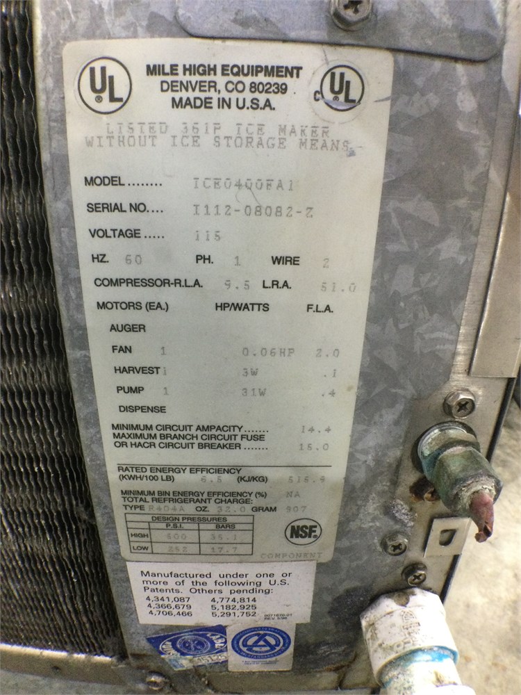 BIDERA Government Auctions - Ice-O-Matic Ice Maker