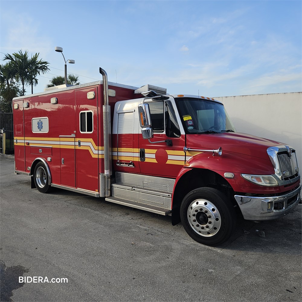 BIDERA Government Auctions - 2012 International 4300 Horton Fire Rescue ...