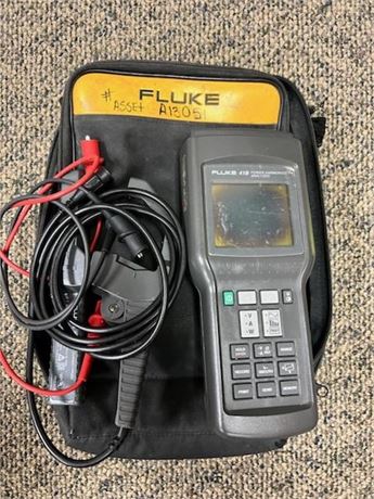BIDERA Government Auctions - POWER HARMONICS FLUKE 41B ANALYZER