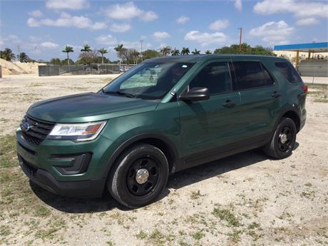 BIDERA Government Auctions - 2018 Ford Explorer Police Interceptor AWD
