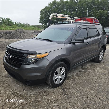 BIDERA Government Auctions - 2015 Ford Explorer Police Interceptor ...