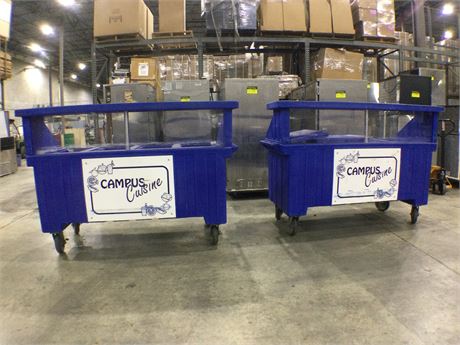 BIDERA Government Auctions - (02) Cambro Food Carts