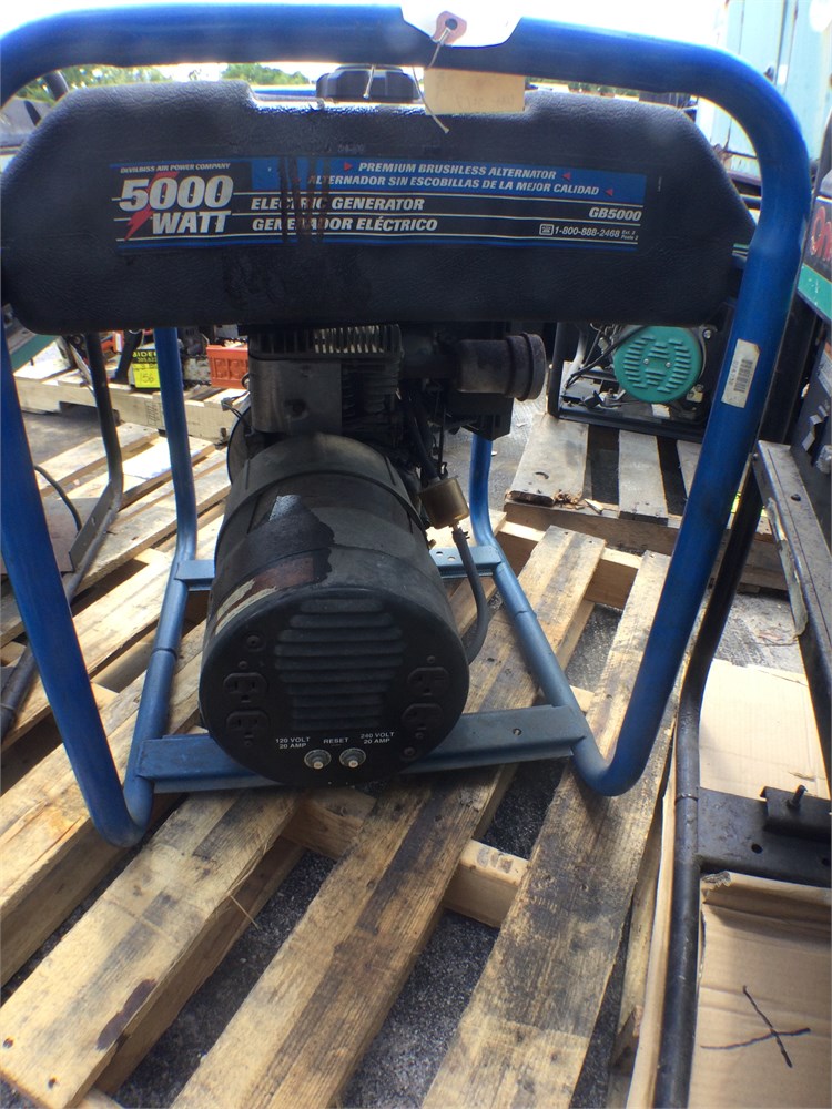 BIDERA Government Auctions - Mix lot of (02) Generators