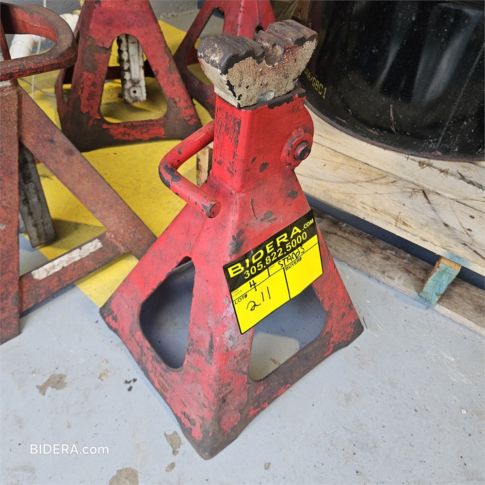 BIDERA Government Auctions - (4) Heavy Duty 10 Tons Jack