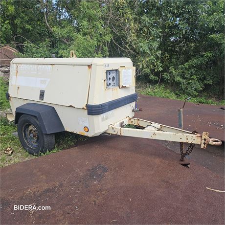 BIDERA Government Auctions - 1998 Ingersoll-Rand p-185 Air Compressor ...