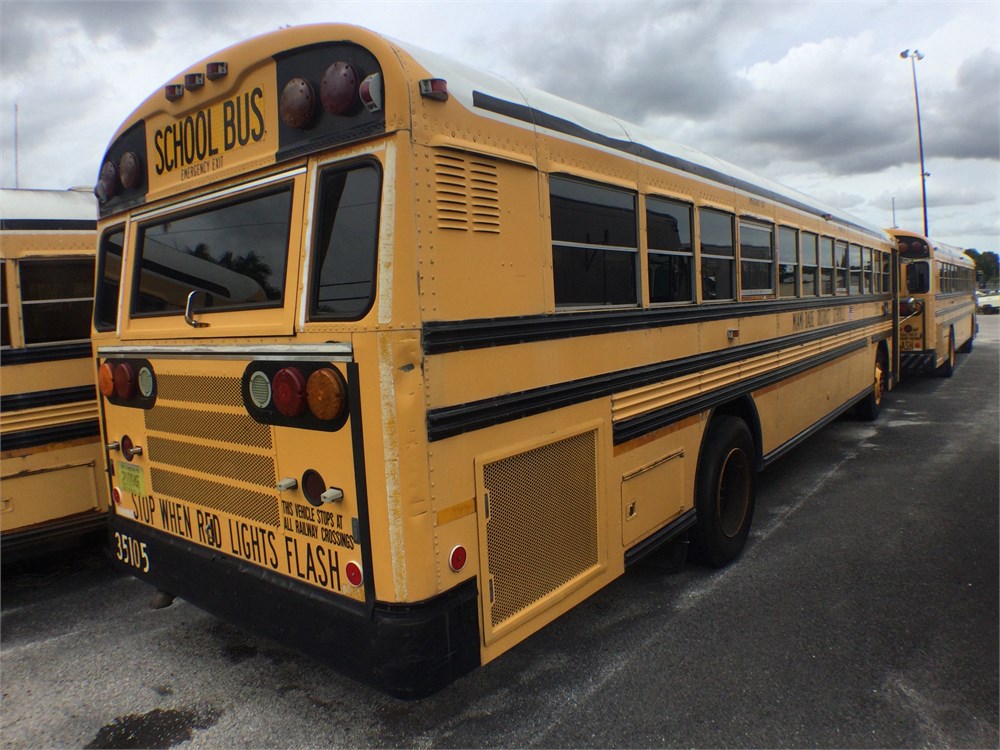 BIDERA Government Auctions - 2005 Blue Bird School Bus (Sold for Scrap)