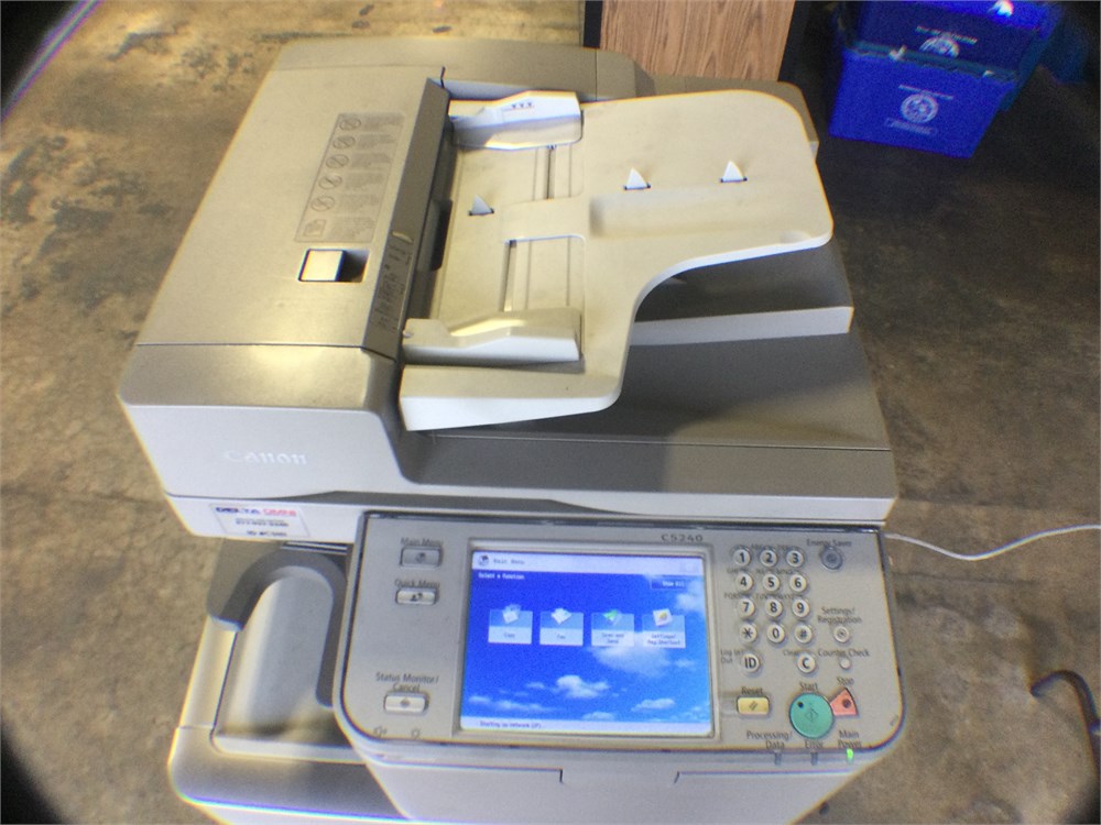 BIDERA Government Auctions - Canon ImageRunner Advance C5240 Laser All ...