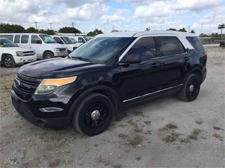BIDERA Government Auctions - 2015 Ford Explorer Police Interceptor
