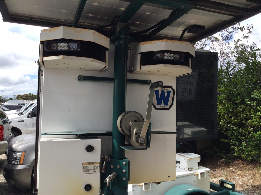 BIDERA Government Auctions - 2018 Wanco Speed Monitoring Trailer