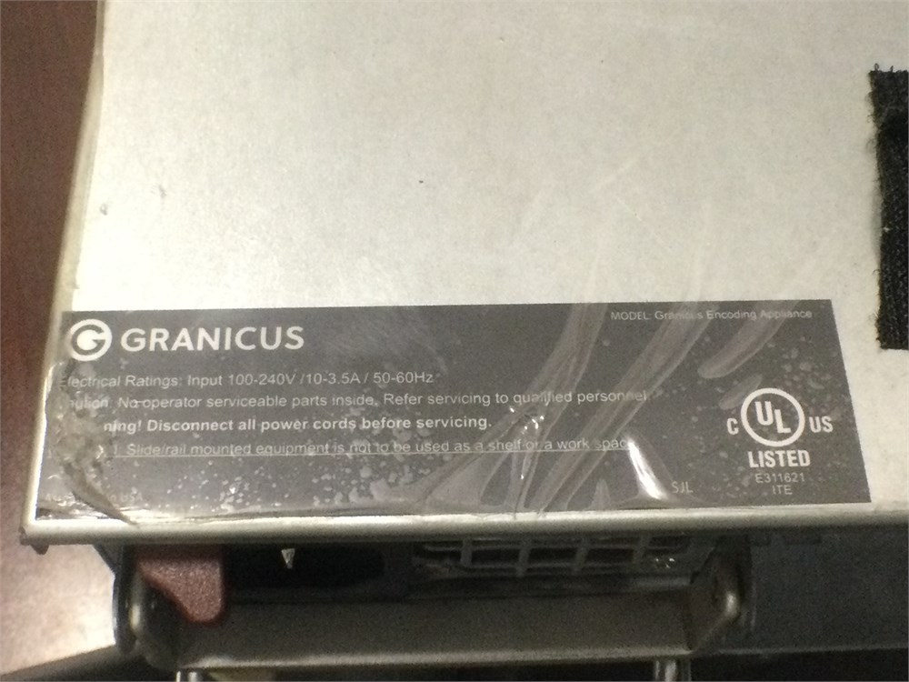 BIDERA Government Auctions - Granicus Digital Encoding Appliance