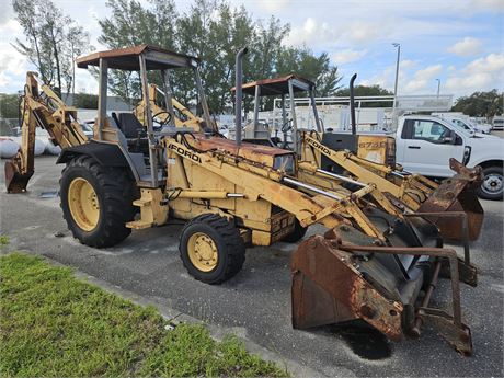 BIDERA Government Auctions - 1994 Ford 675D Turbo Backhoe Loader 4x4 ...
