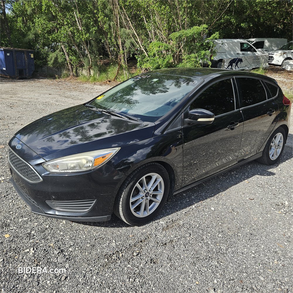 BIDERA Government Auctions - 2016 Ford Focus (Unmarked Police Unit)