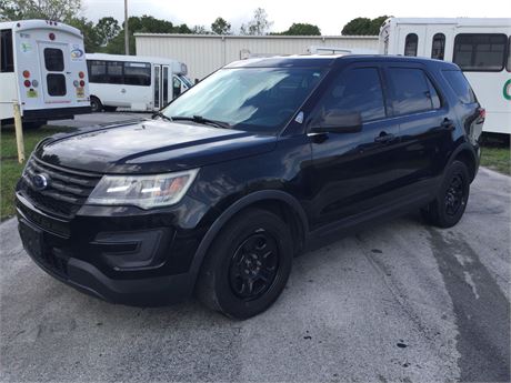 BIDERA Government Auctions - 2018 Ford Explorer Police Interceptor AWD