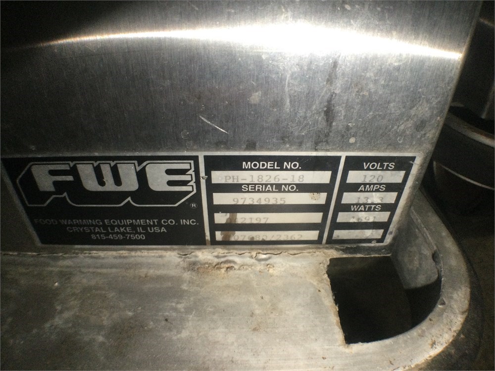 BIDERA Government Auctions - (04) FWE Food Warmer