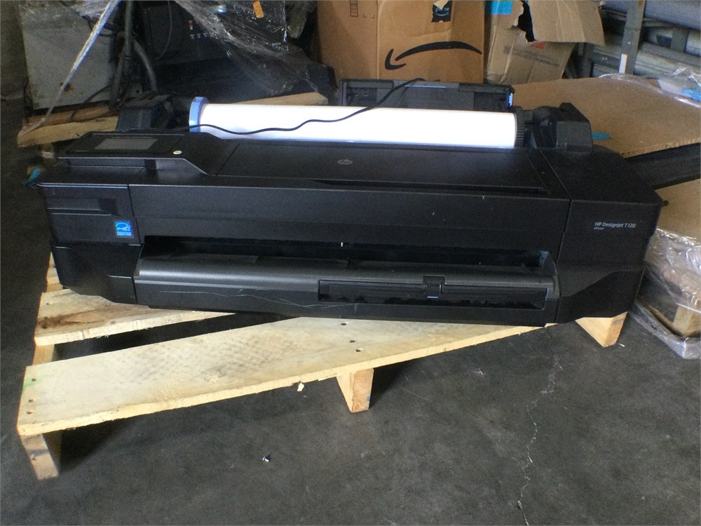 BIDERA Government Auctions - 2014 Hp Designjet T120 Inkjet Large Format ...