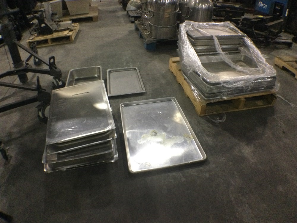 BIDERA Government Auctions - Mix lot of (27) Stainless Steel Restaurant ...