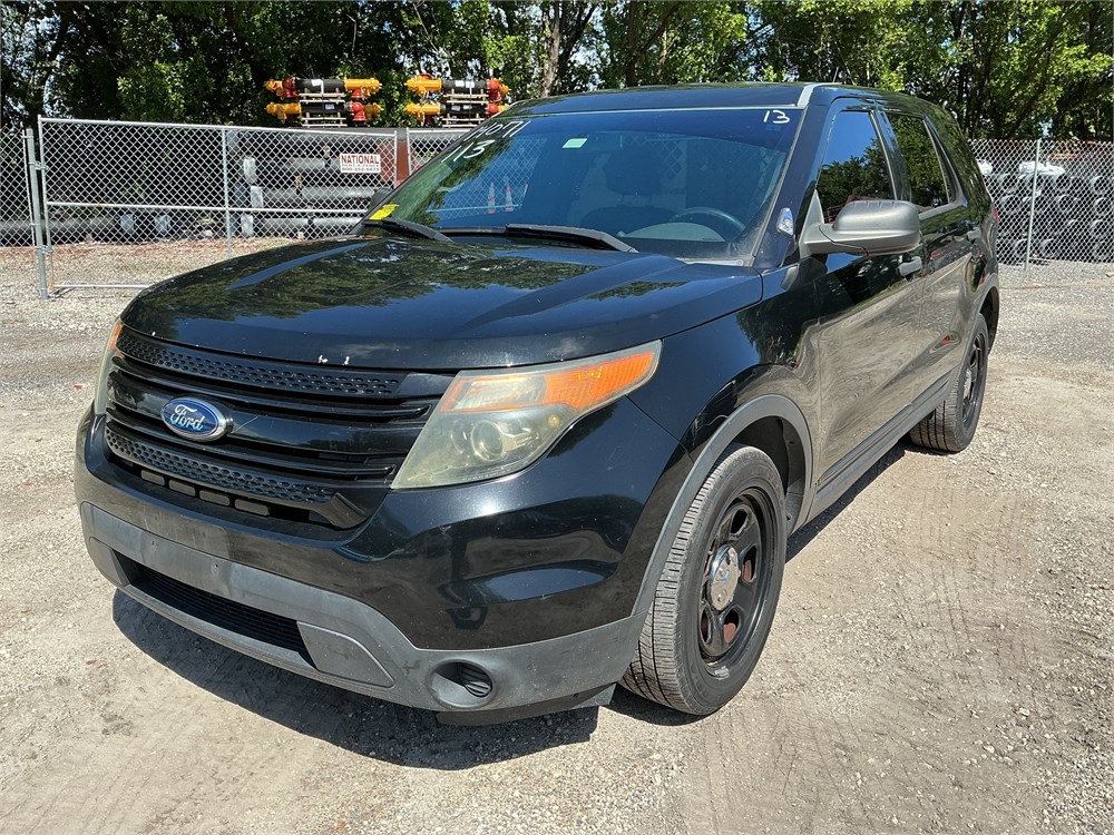 BIDERA Government Auctions - 2015 Ford Explorer Police Interceptor (X ...