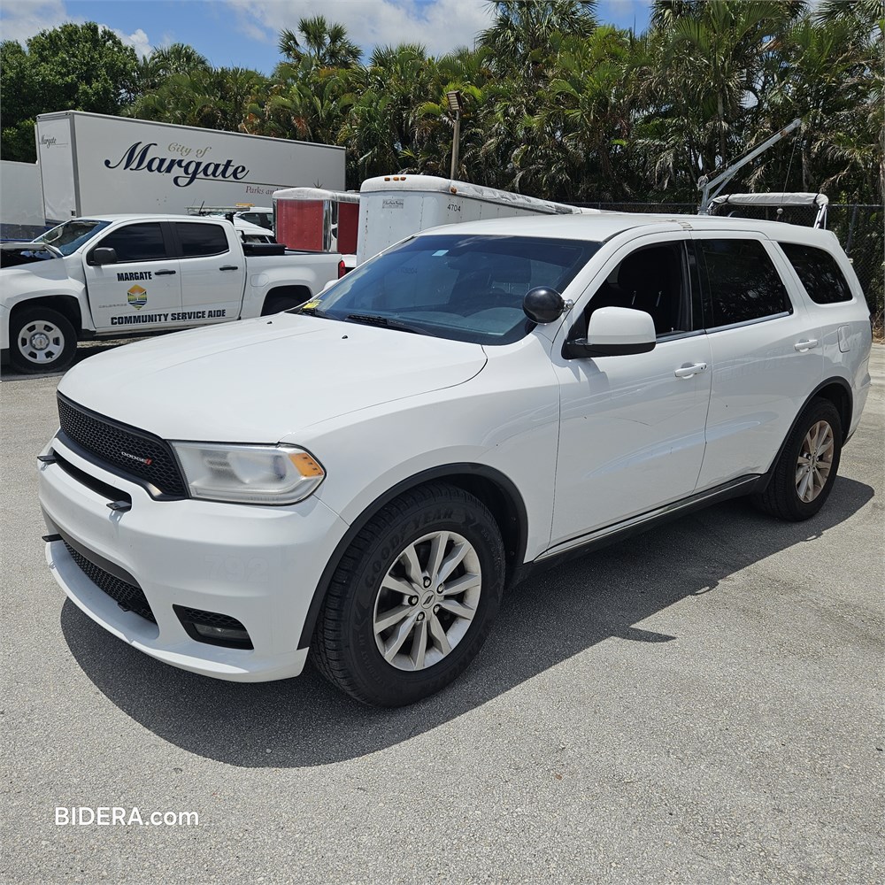 BIDERA Government Auctions - 2020 Dodge Durango SSV Police
