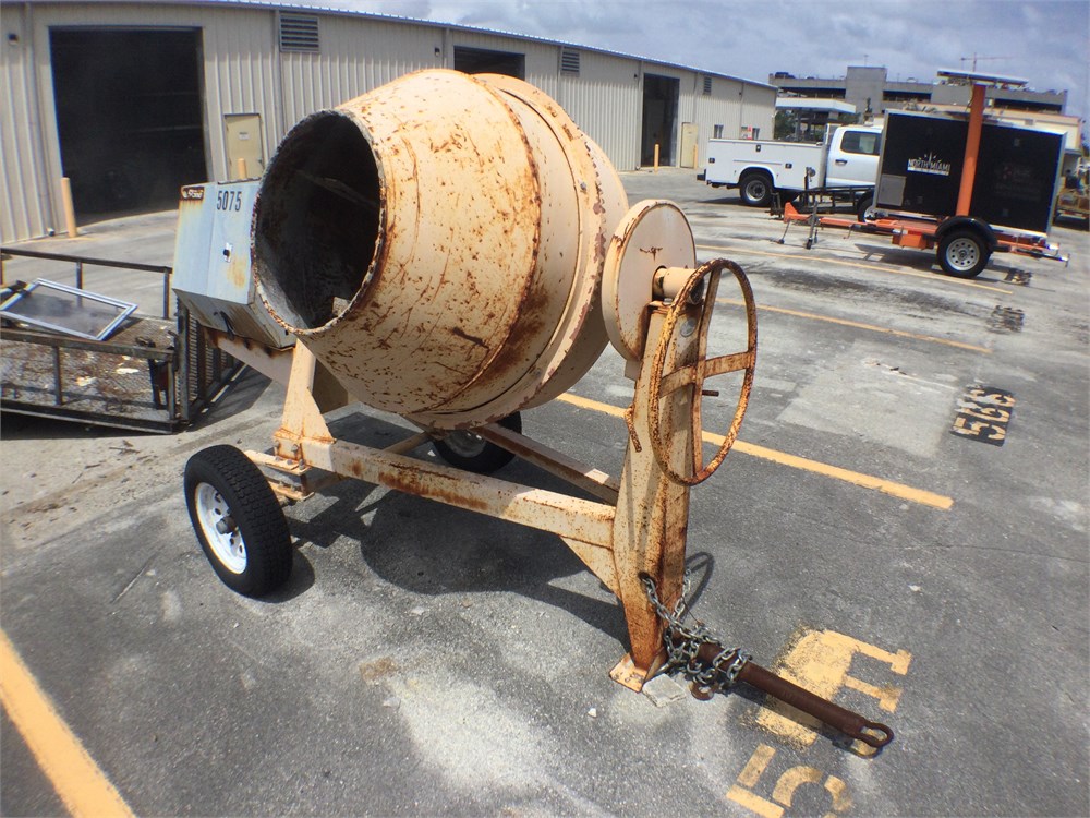 BIDERA Government Auctions - Stone Concrete Mixer 125 CM