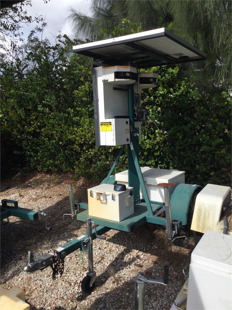 BIDERA Government Auctions - 2018 Wanco Speed Monitoring Trailer