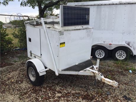 BIDERA Government Auctions - 1999 Kustom Signal Speed Monitoring Trailer
